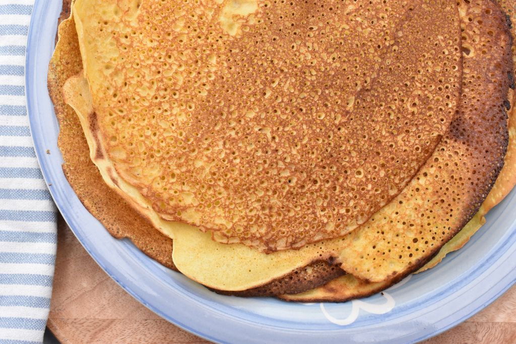 Majspandekager opskrift – glutenfri pandekager med majsmel