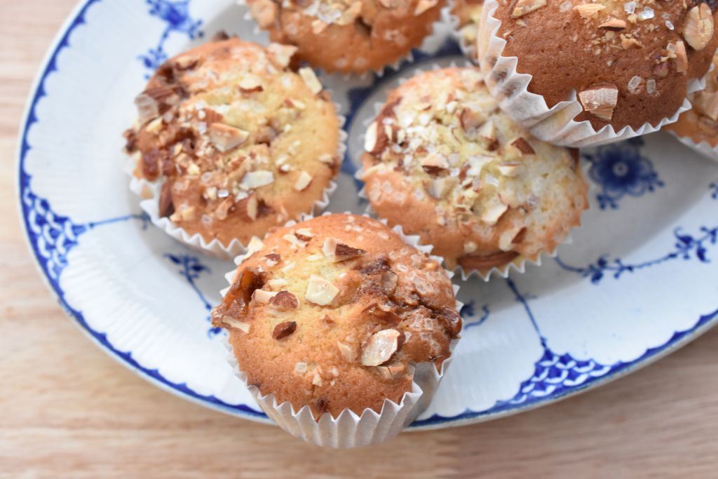 Daim muffins – nem muffin opskrift med Daim chokolade